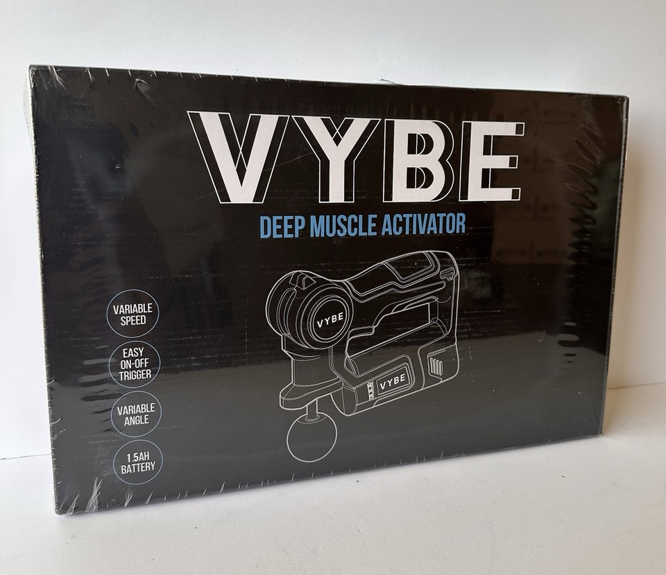 Exerscribe VYBE Personal Percussion Handheld Deep Muscle Massage Gun 784099898013| eBay