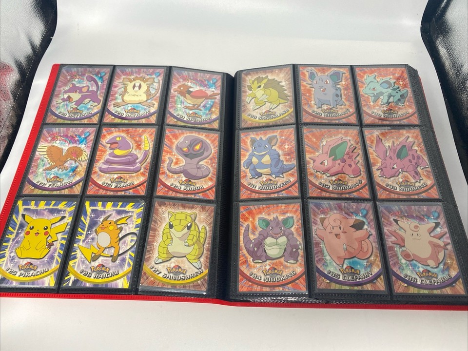 Pokemon Topps 1999 TV Animated Lot of 310 Cards (1-76, 7 Foil, 227 Bulk ...