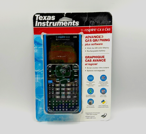 Texas Instruments TI-Nspire CX ll CAS Graphing Calculator W/Student ...