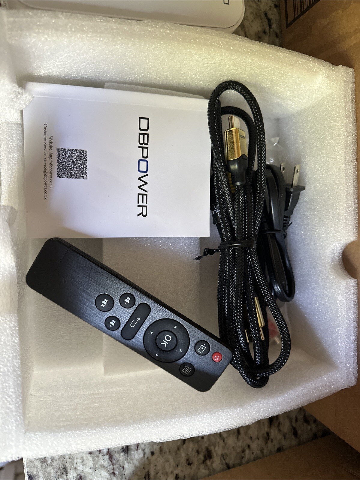 DBPOWER T20 1800 Lumens LCD Mini Projector 754970048240| eBay