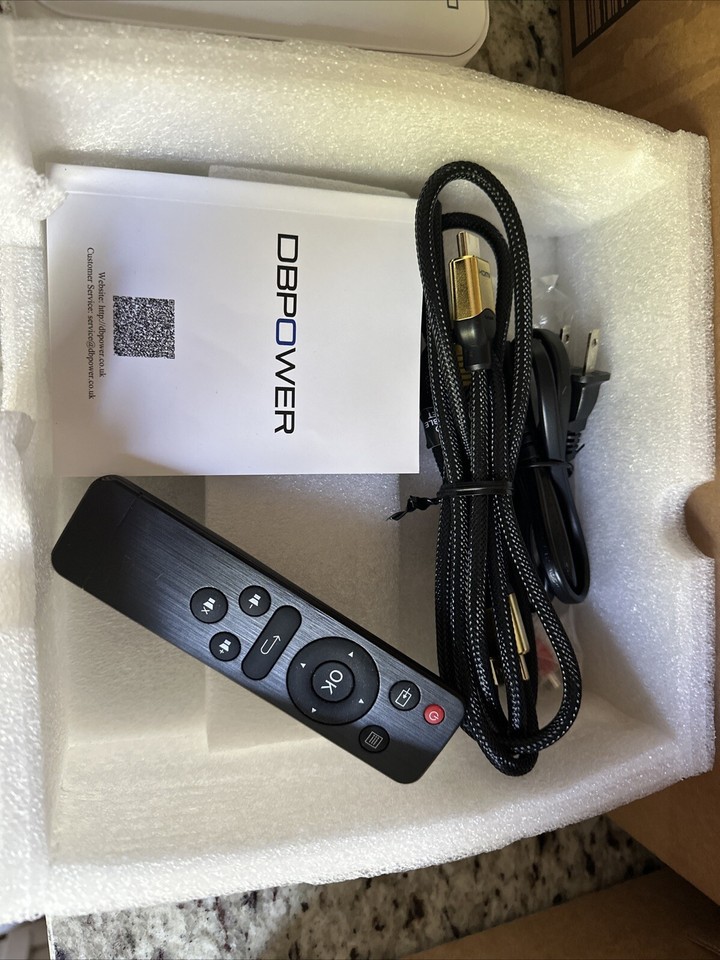 DBPOWER T20 1800 Lumens LCD Mini Projector 754970048240| eBay