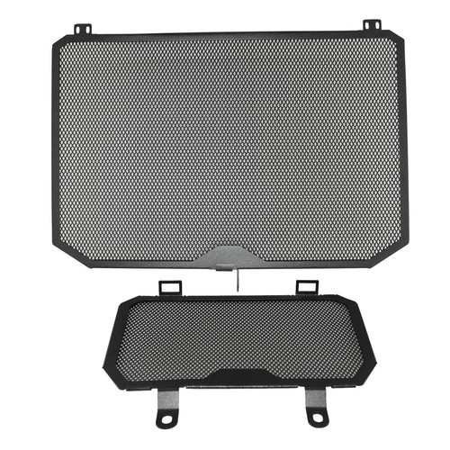 Black Radiator Water Oil Cooler Grille Guard Set For YAMAHA R1 R1M R1S ...