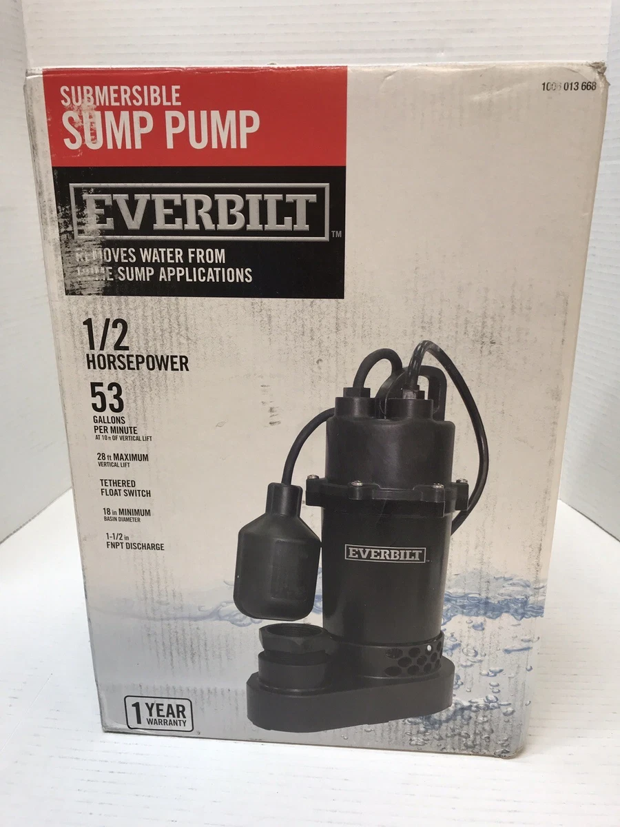 Mastercraft Sump Pump With Vertical Switch Video Review By, 59% OFF