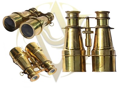 Brass Monocular Binocular Telescope Vintage Nautical Spyglass Scope ...