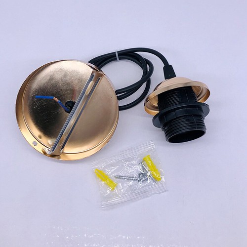 Screw E27 Hanging Lamp Holder With 1M Cable Plastic Shell Lampshade ...