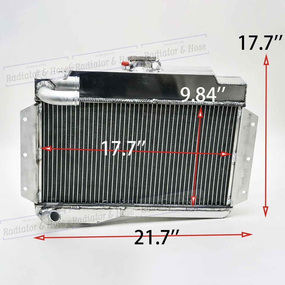Aluminum Radiator Fit 1968-1975 Top-fill MG MGB GT ROADSTER MT 1972 ...