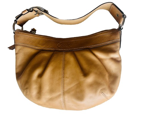 Genuine Coach Hobo Cream Soho Leather Handbag D0982-F13730 | eBay