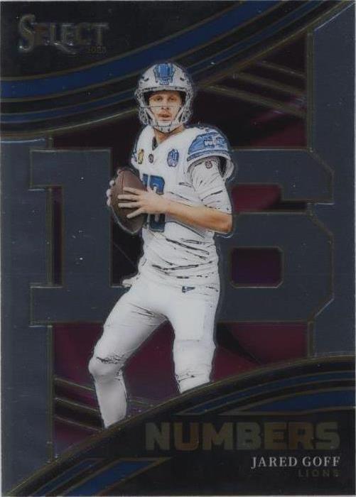 2023 Panini Select - Select Numbers Jared Goff #NMB-JGO for sale online ...
