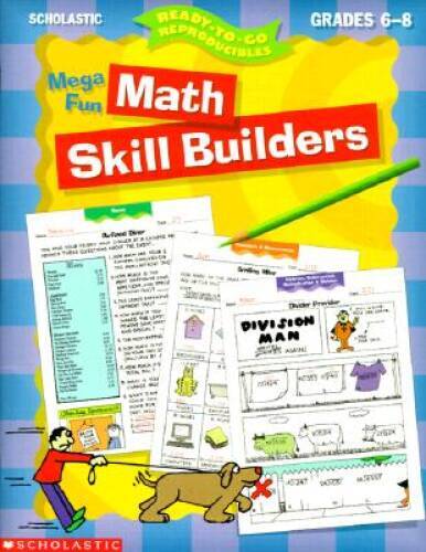 Mega Fun Math Skill Builders - Paperback By Porteus, Richard - GOOD ...
