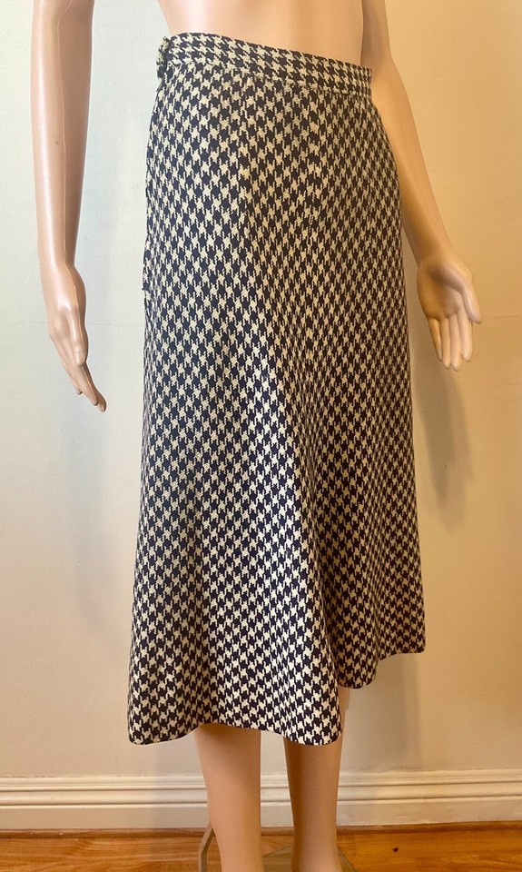 PARAMOUNT STUDIOS MOVIE COSTUME LADIES VINTAGE BLACK AND WHITE SKIRT ...