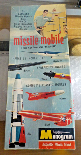RARE! Monogram [1959] Missile Mobile --SOME ASSEMBLY + REPRODUCTION ...