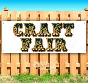 CRAFT FAIR Advertising Vinyl Banner Flag Sign Many Sizes | eBay