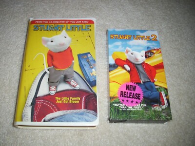 Lot of (2) Columbia Pictures Stuart Little 2000 & Stuart Little 2 2002 ...