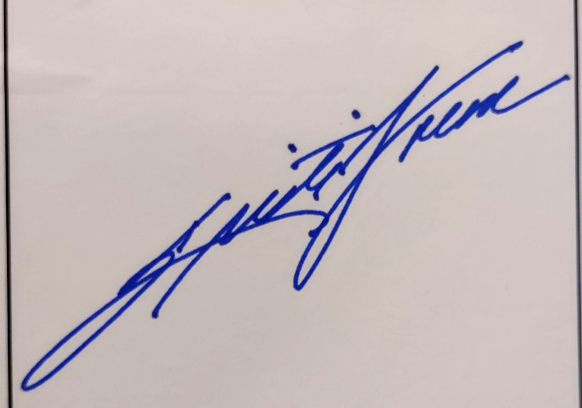 Not My First Rodeo by Gov. Kristi Noem, First Edition, Signed in Blue ...