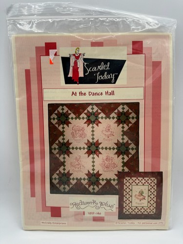 Vintage Scarlet Today Quilt Pattern At the Dance Hall McCrady ...