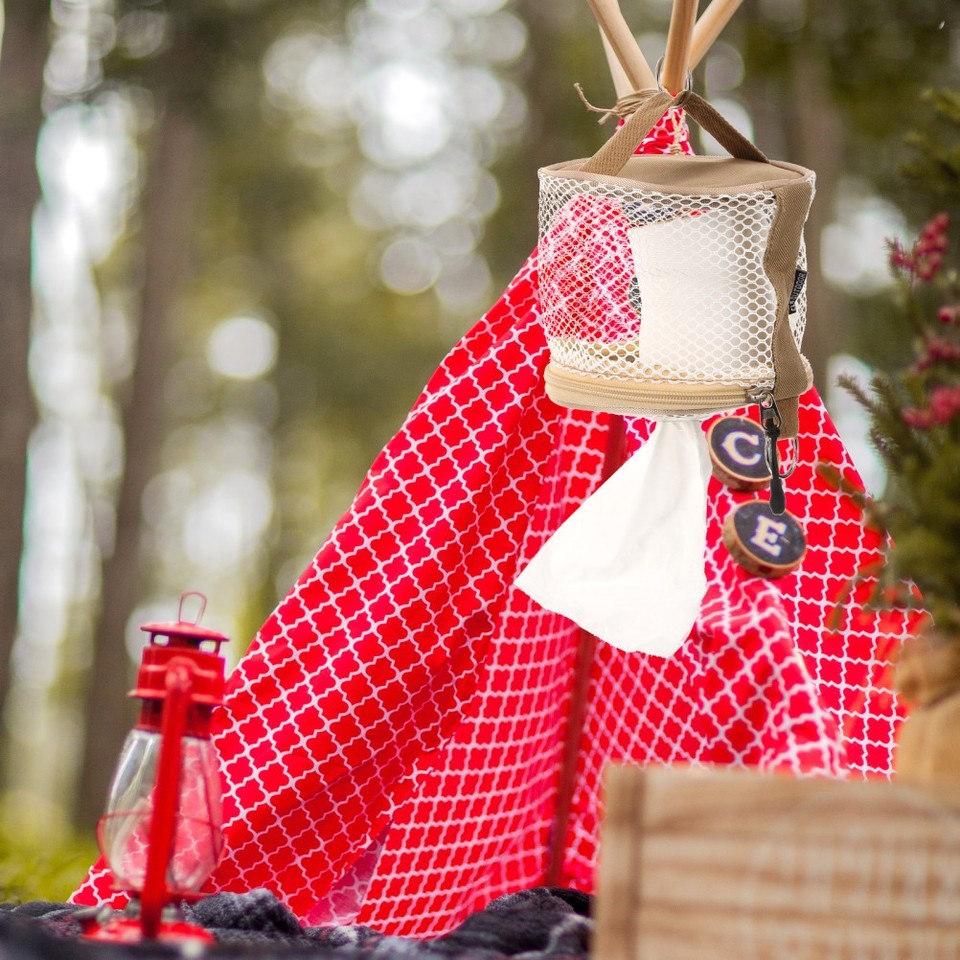 Hanging Tissue Bag Paper Towels Holder Camping Toilet Roll Storage ...