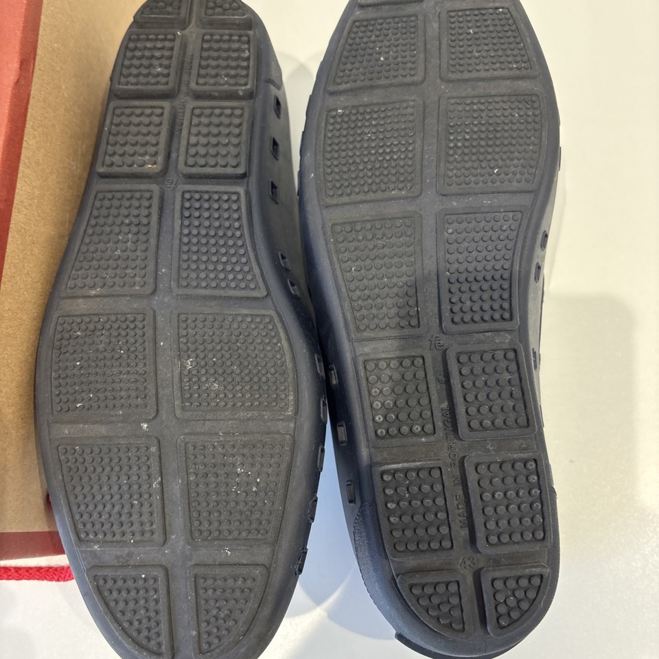 Mocks Men's Rubber Deck Shoes loafers Uk size 9 navy | eBay UK