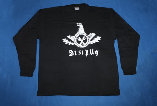 Y2K 2004 Disiplin Shirt Black Metal Band Men's Long Sleeve Tee Extra ...