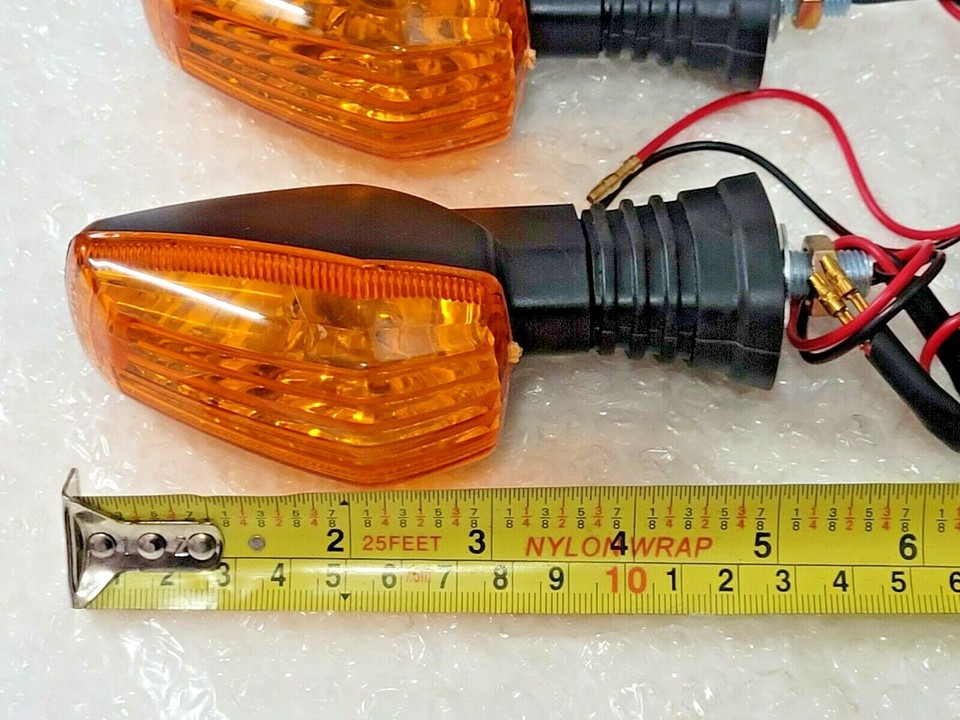 NEW 4 PCS UNIVERSAL INDICATOR SET FOR SUZUKI GSF 600 650 1200 1250 ...