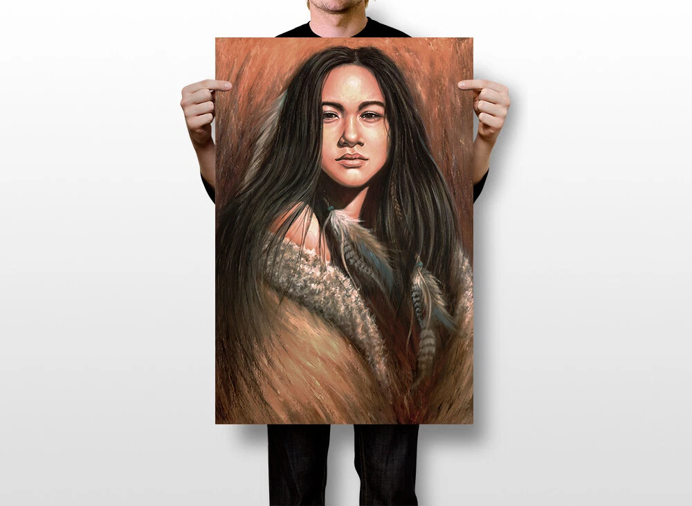 Modern Native American Girl