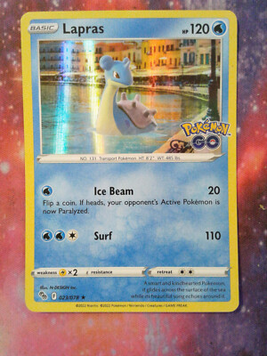 Lapras [Reverse Holo] #23 Pokemon Go Pokemon | eBay