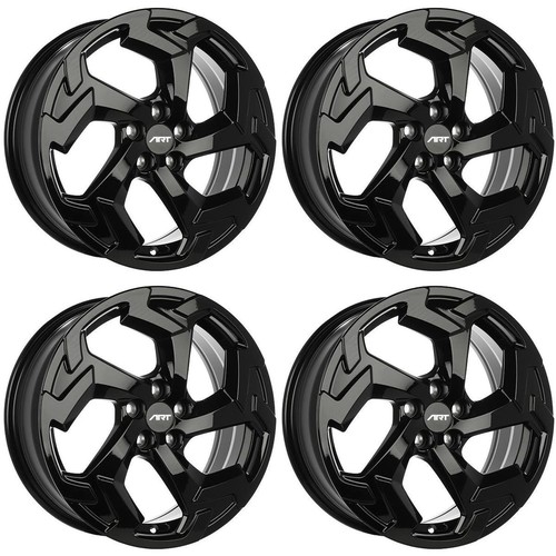 Set of 4 17in Black Alloy Wheel Rims for Subaru Forester, OEK609Z 5x100 ...