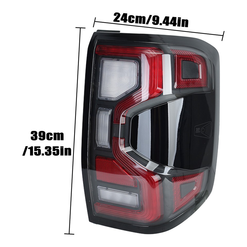 For Ford Ranger T9 2022 2023 2024 LED Tail Light Assembly Brake Reverse ...