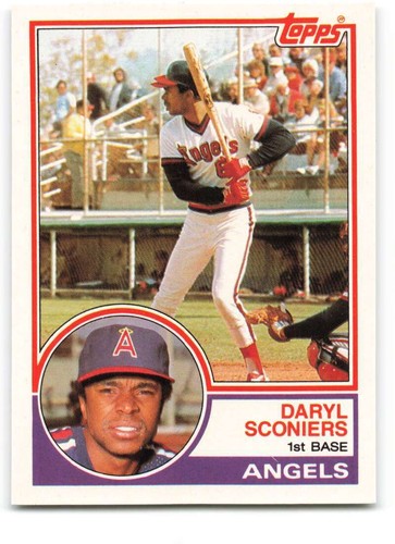 1983 Topps Traded #99T Daryl Sconiers NM-MT Angels ID:345453 | eBay