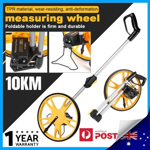 10KM Measure Distance Wheel Measuring Tape Meter Trundle Walking ...