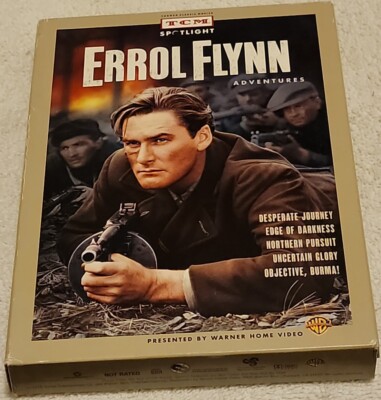 TCM Spotlight Errol Flynn Adventures DVD five movie set 883929087013| eBay