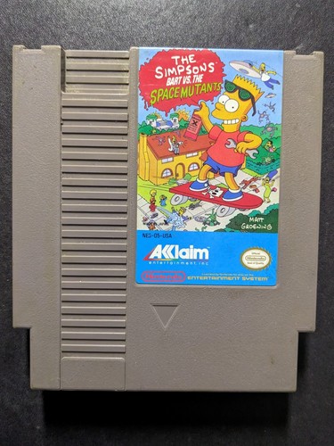 The Simpsons : Bart Vs the Space Mutants (NES - 1991) | eBay