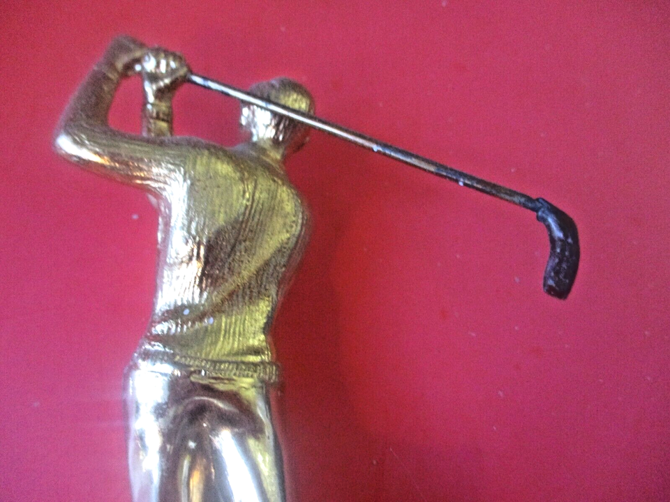 vtg - GOLF TROPHY - Mesh Golf Ball - Bakelite Base | eBay