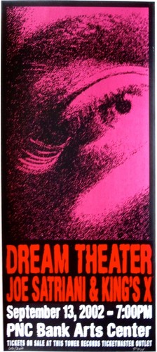 Dream Theater Poster Concert Poster New Jersey 2002 | eBay