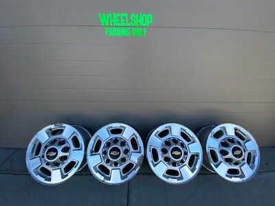 17" CHEVROLET SILVERADO 2500 3500 HD CHEVY OEM FACTORY STOCK WHEELS ...