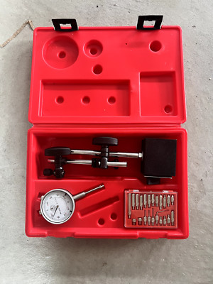 Dial Indicator with Magnetic Base and Point Precision Inspection Set ...