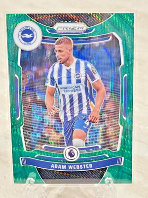 Adam Webster #185 Green Pulsar Prizm 2021-22 Prizm Premier League | eBay