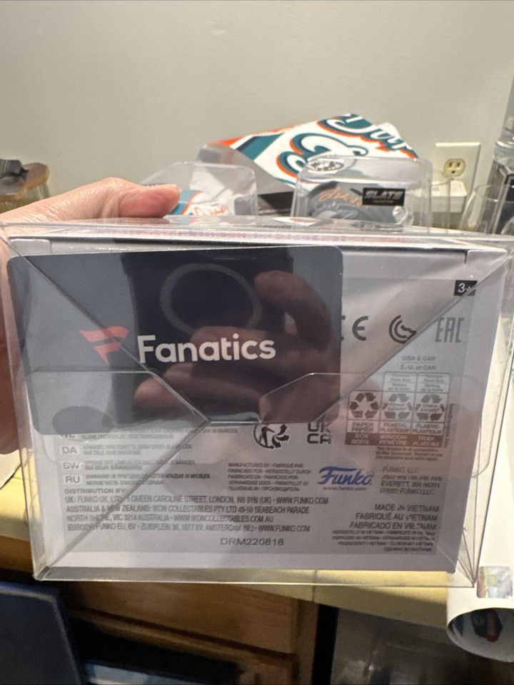 Tua Tagovailoa Signed Auto Funko Pop #172 Miami Dolphins Figure W ...