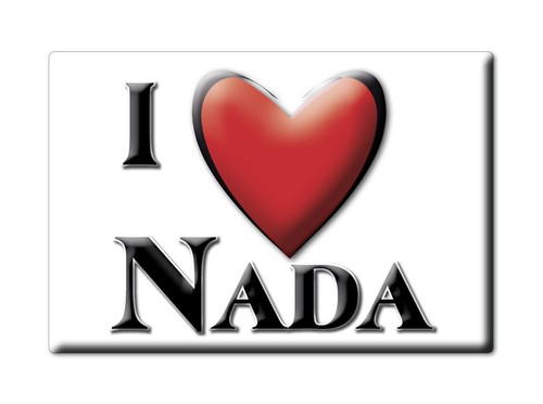 Nada Calamita Magnete da Frigo nome Idea Regalo Scherzo Compleanno ...