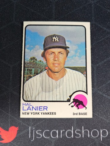 1973 Topps Hal Lanier #479 New York Yankees K1 | eBay