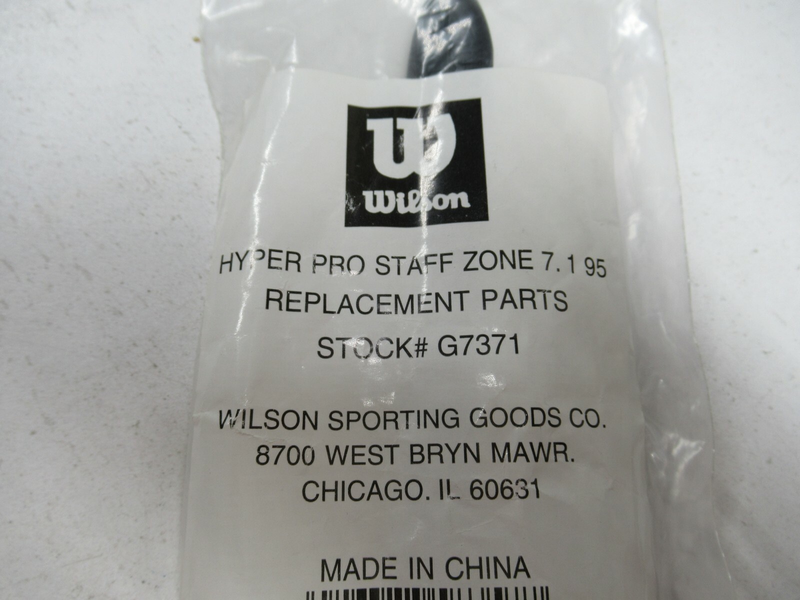 BUMPERGUARD / GROMMET SET: WILSON HYPER PRO STAFF 7.1 ZONE 95 (16X19 ...