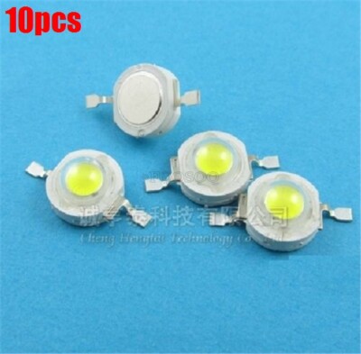 10Pcs 1W Pure White Smd Led Beads bc | eBay