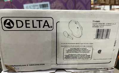 Delta Compel Monitor 14 Series Temperature Control Valve Trim Kit in ...