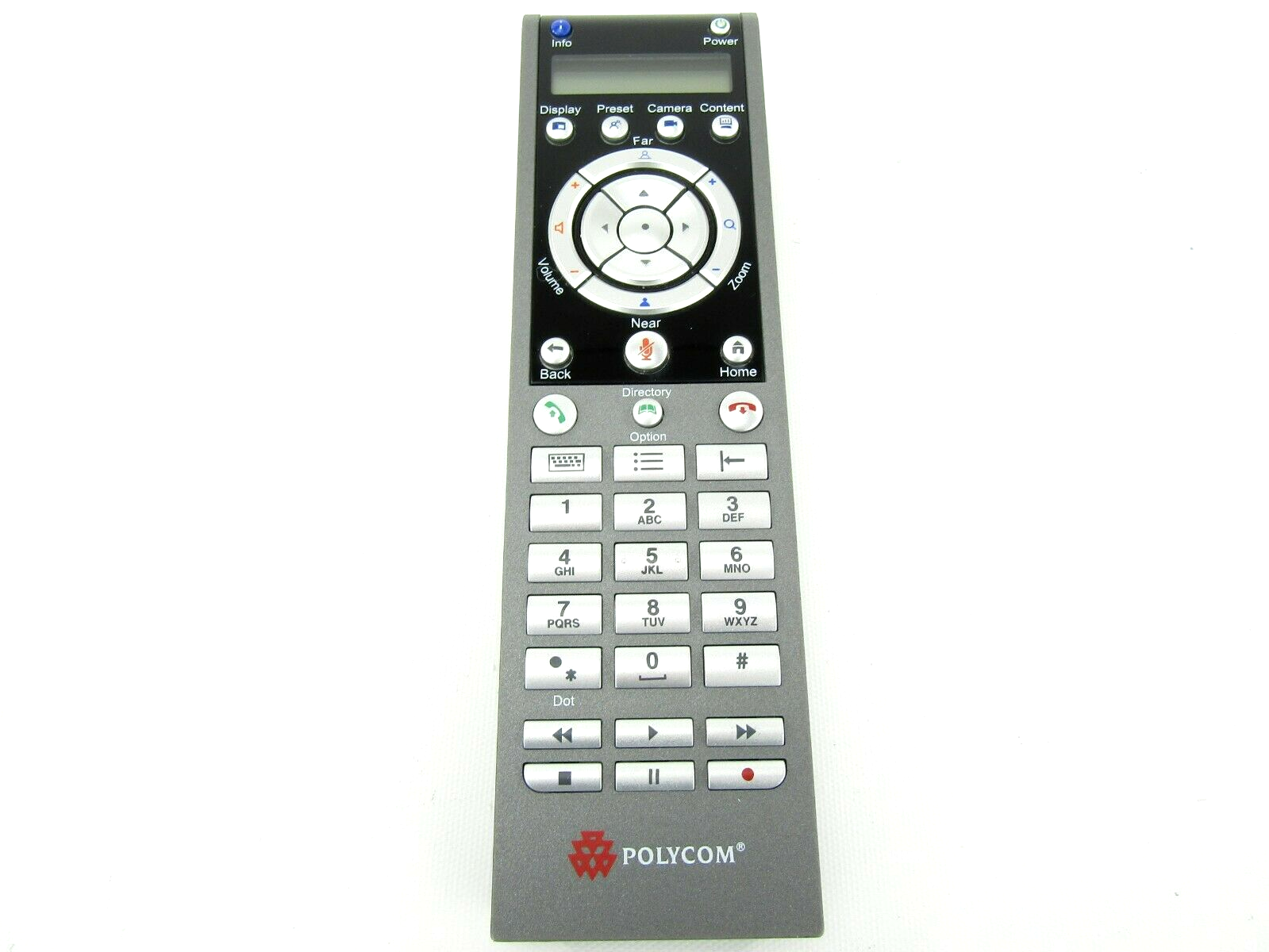 Polycom HDX Series Remote Control - (2201-52556-001) 610807067801| eBay