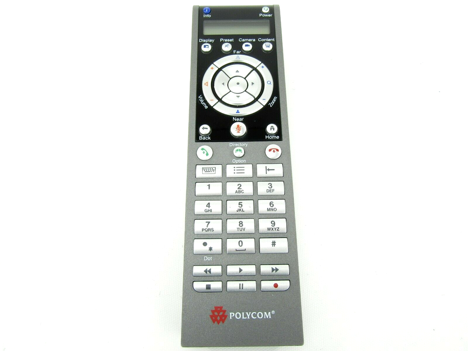 Polycom HDX Series Remote Control - (2201-52556-001) 610807067801| eBay