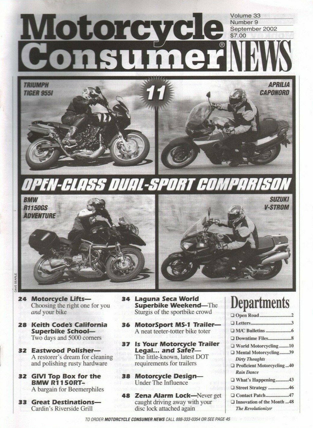 2002 September Motorcycle Consumer News - Vintage Magazine | eBay