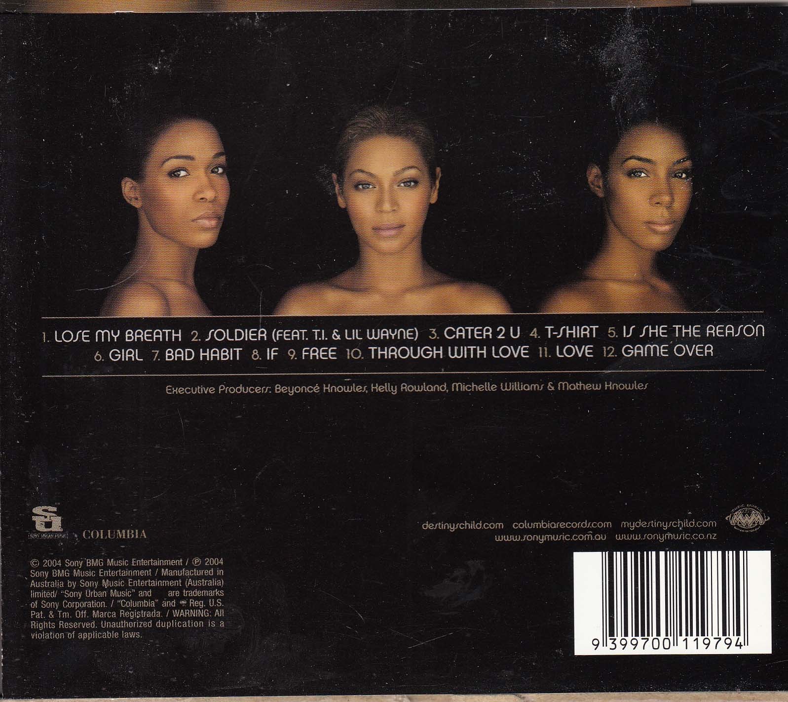 DESTINY'S CHILD Destiny Fulfilled CD SirH70 | eBay