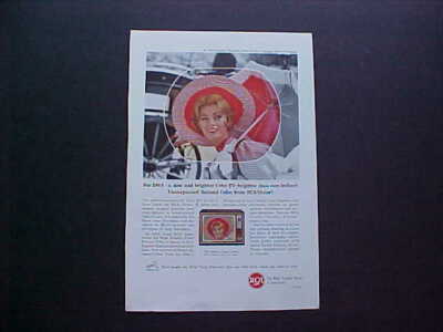 1964 RCA Victor Color Television TV--nice full-color vintage '64 ad ...