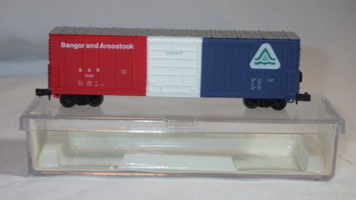 LIFE-LIKE EVANS 50’ Bangor & Aroostook Box Car N Scale w/ Case | eBay