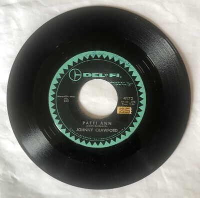 Johnny Crawford - Patti Ann / Donna 45 RPM Del Fi Records Vinyl 7” | eBay