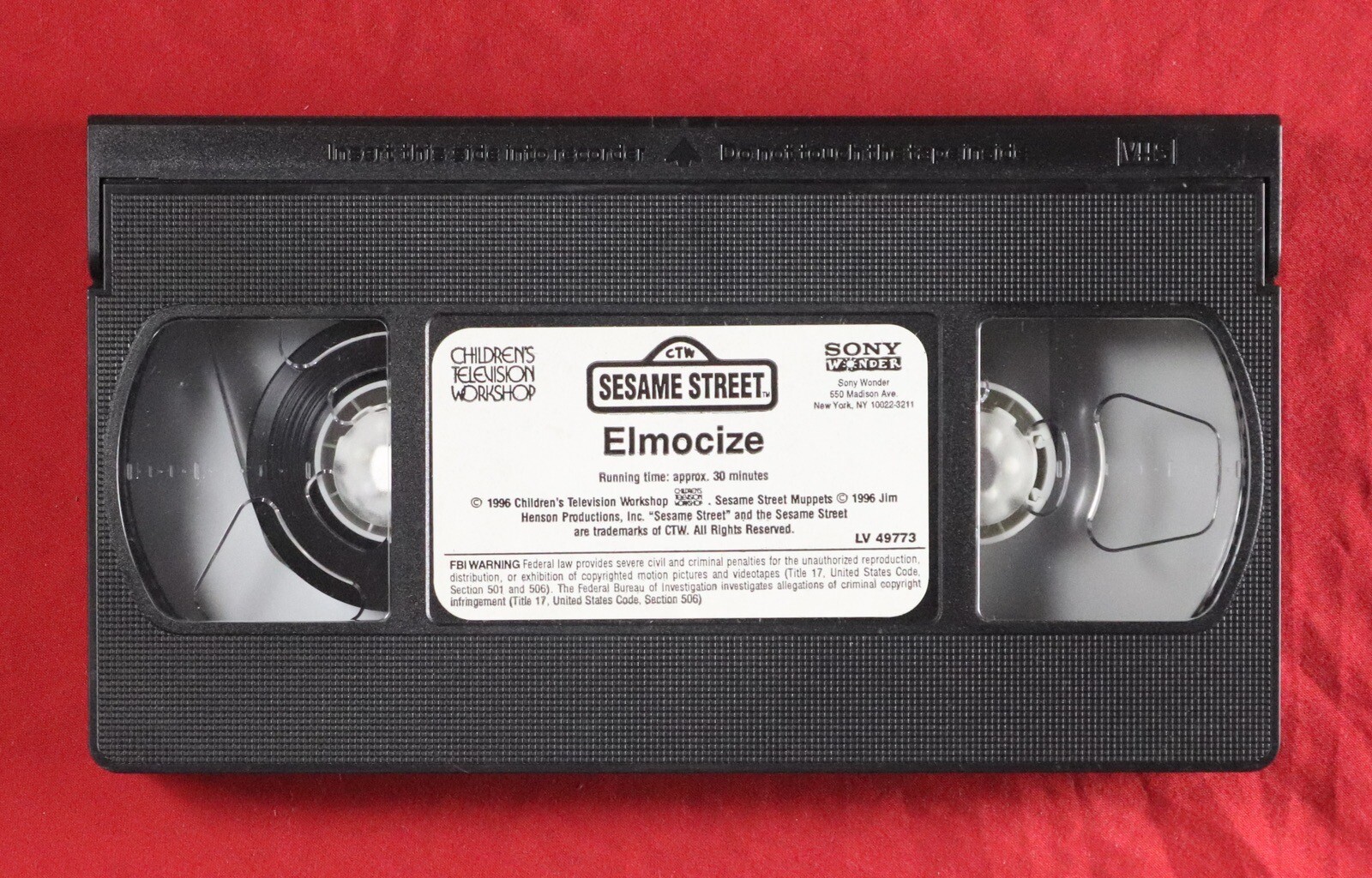 Sesame Street - Elmocize (VHS, 1996) 74644977332 | eBay